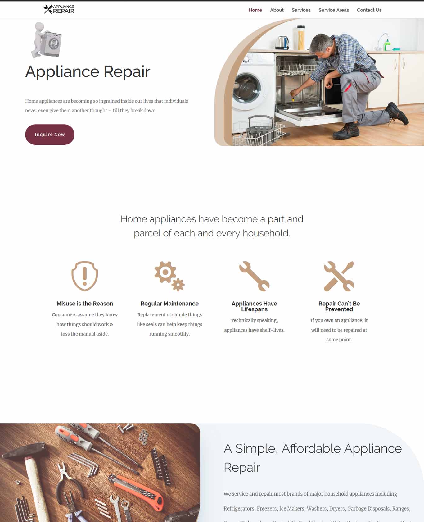 Appliance Repair Websites